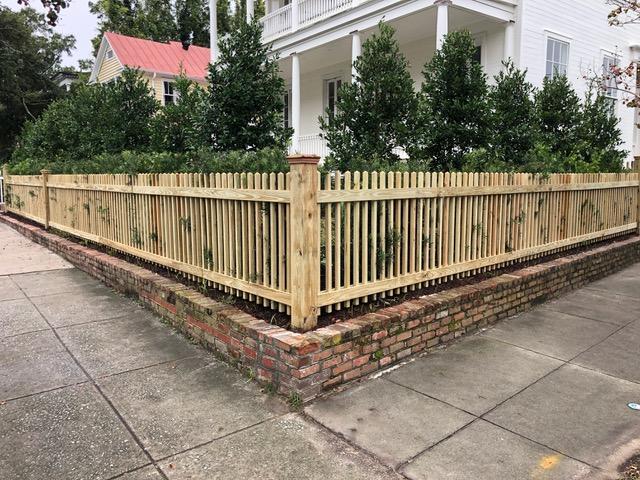 Wood Fence - Charleston, SC - Wood Fence Installation